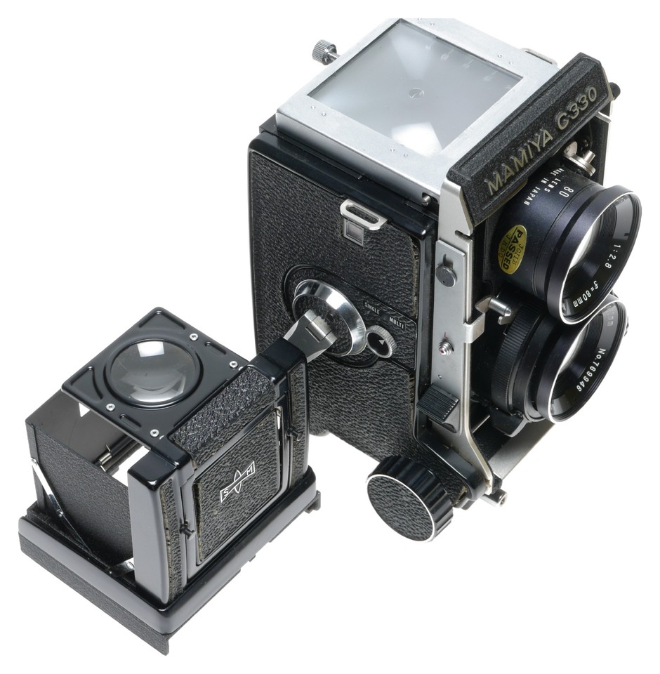 Mamiya C330 Pro TLR Camera Blue Dot Sekor 2.8/80mm in Box | eBay