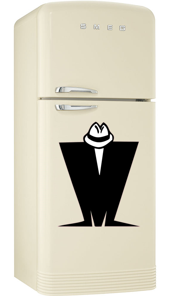 Madness decal M style Decal sticker Ska Wall mural Wrap Fridge Freezer ...
