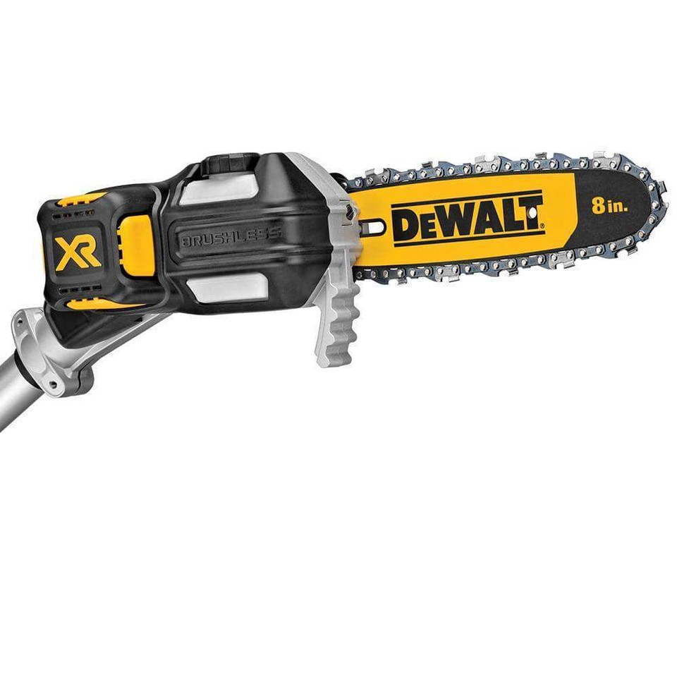 Dewalt Pole Saw 20-V+Angled Head+Cordless+Auto Oiling+Rubber Grip (Tool ...