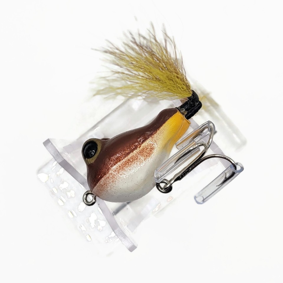 Vintage Arbogast Wooden Joe Messinger Fly Rod Frog Fishing Lure in ...