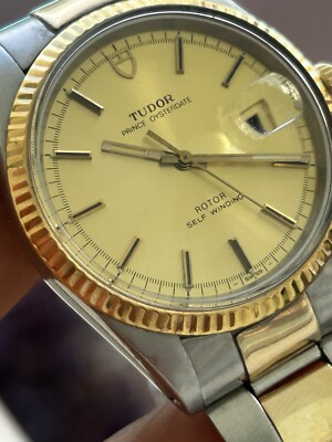 Vintage 38mm Tudor Oyster Prince Jumbo Solid Gold And SS *** Very Rare ...