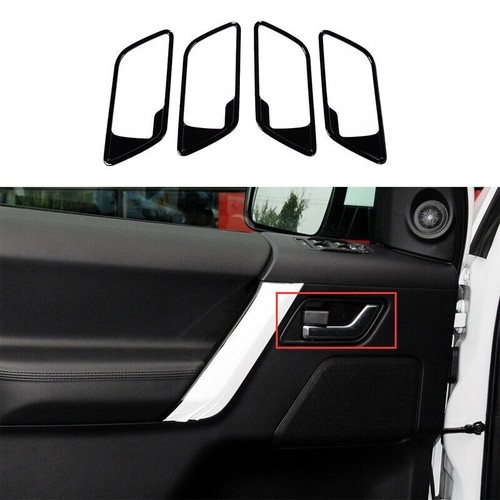 Fit For Land Rover LR2 2008-2015 Gloss Black Interior Door Handle Cover ...