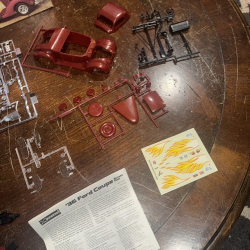 Monogram 36 Ford Coupe Street Rod Junkyard Model Kit | eBay