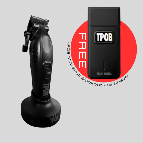 TPOB XO Metal Clipper with FREE Mini Skull Blackout Foil Shaver | eBay