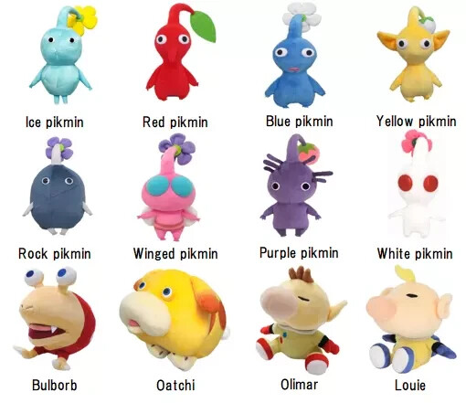 All Pikmin Colors