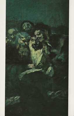 Postcard Francisco de Goya "The Reading" Museo del Prado Unused | eBay