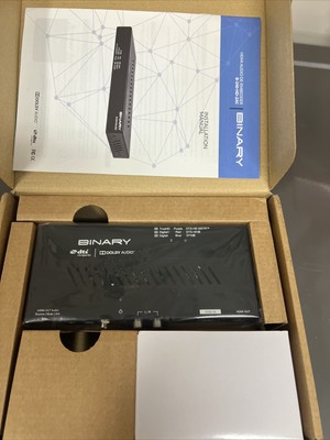 Binary 240 Series HDMI Audio De-Embedder - 4K HD - B-240-HD-2AC *NEW ...