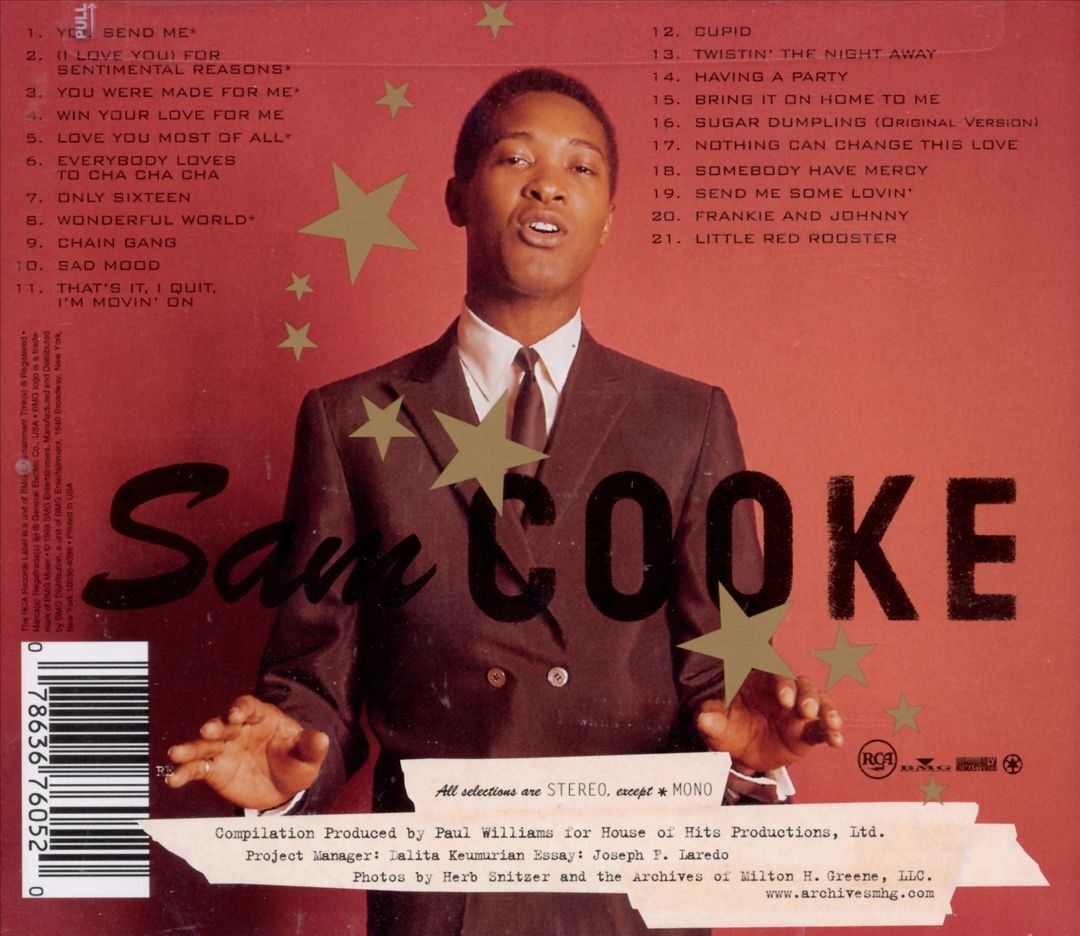 SAM COOKE - GREATEST HITS NEW CD 78636760520| eBay