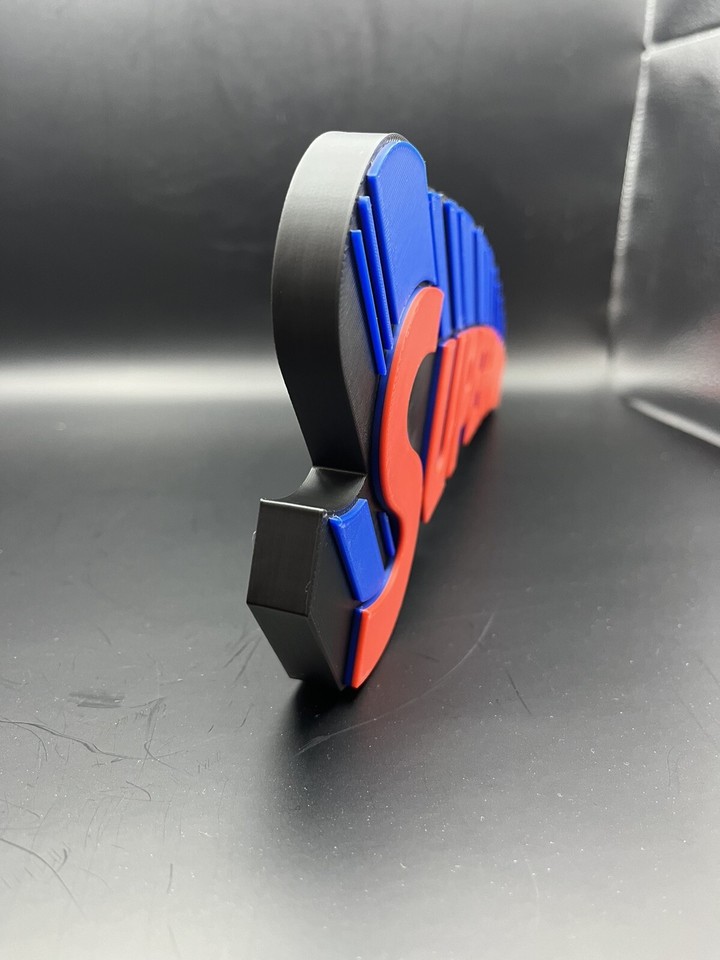 Superman Logo Sign Display | 3D Wall Desk Shelf Art | eBay