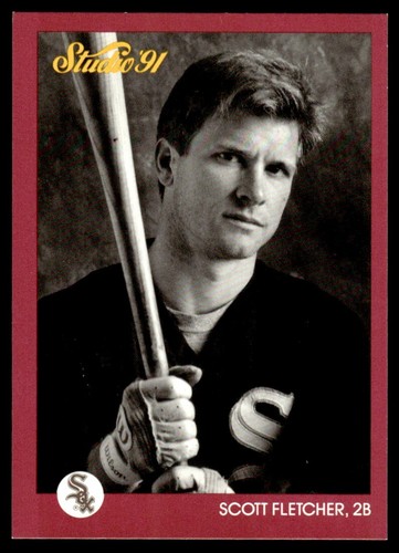 1991 Studio #33 Scott Fletcher Chicago White Sox | eBay