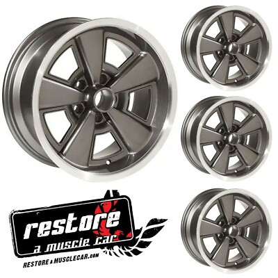 NEW 17x8 Cast 5-Spoke Rally Wheels 70 71 81 Z28 Camaro - Set of 4 | eBay
