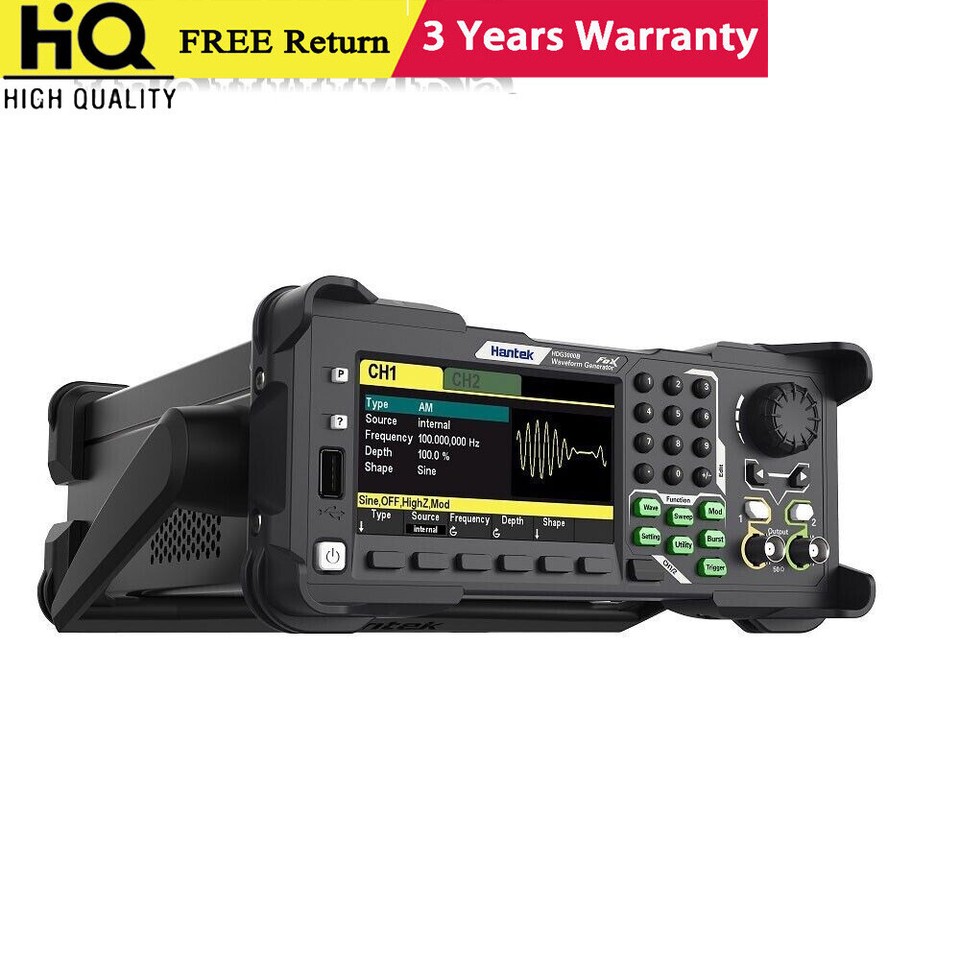 HDG3022B Waveform Generator 5 in 1 Pulse & Harmonic Generator ...