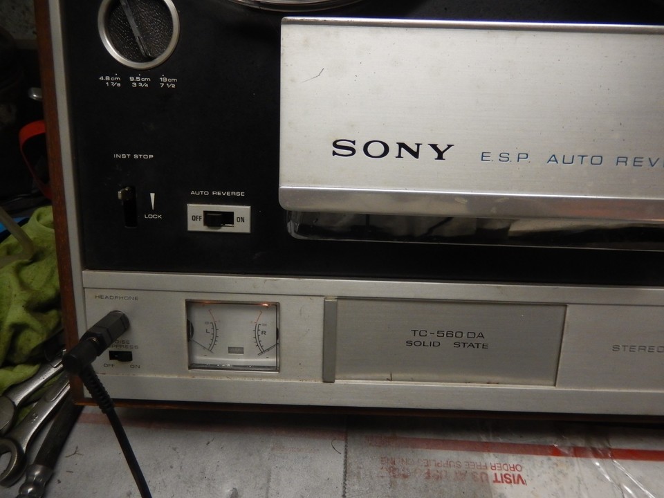 Sony TC-560D ESP Reel to Reel Auto Reverse Working BUT | eBay