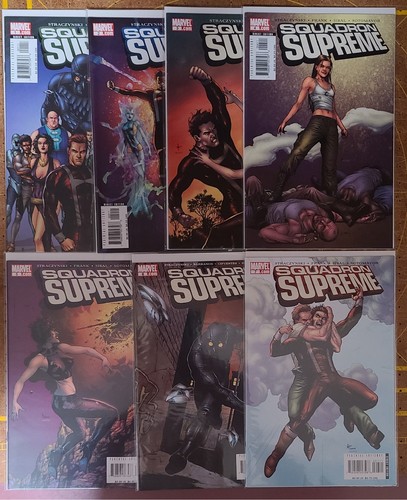 Marvel Squadron Supreme Complete 2006 Comic Books Lot #1-7 Straczynski ...