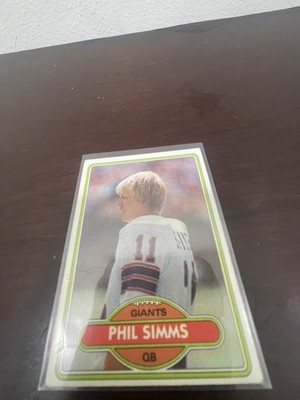 1980 Topps - Phil Simms #225 (RC) | eBay