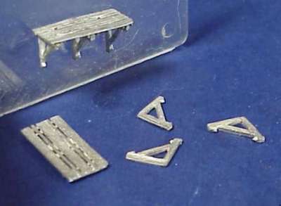 HO/HOn3 STRUCTURE OUTDOOR WALL SHELF WISEMAN MODEL SERVICES DETAIL ...