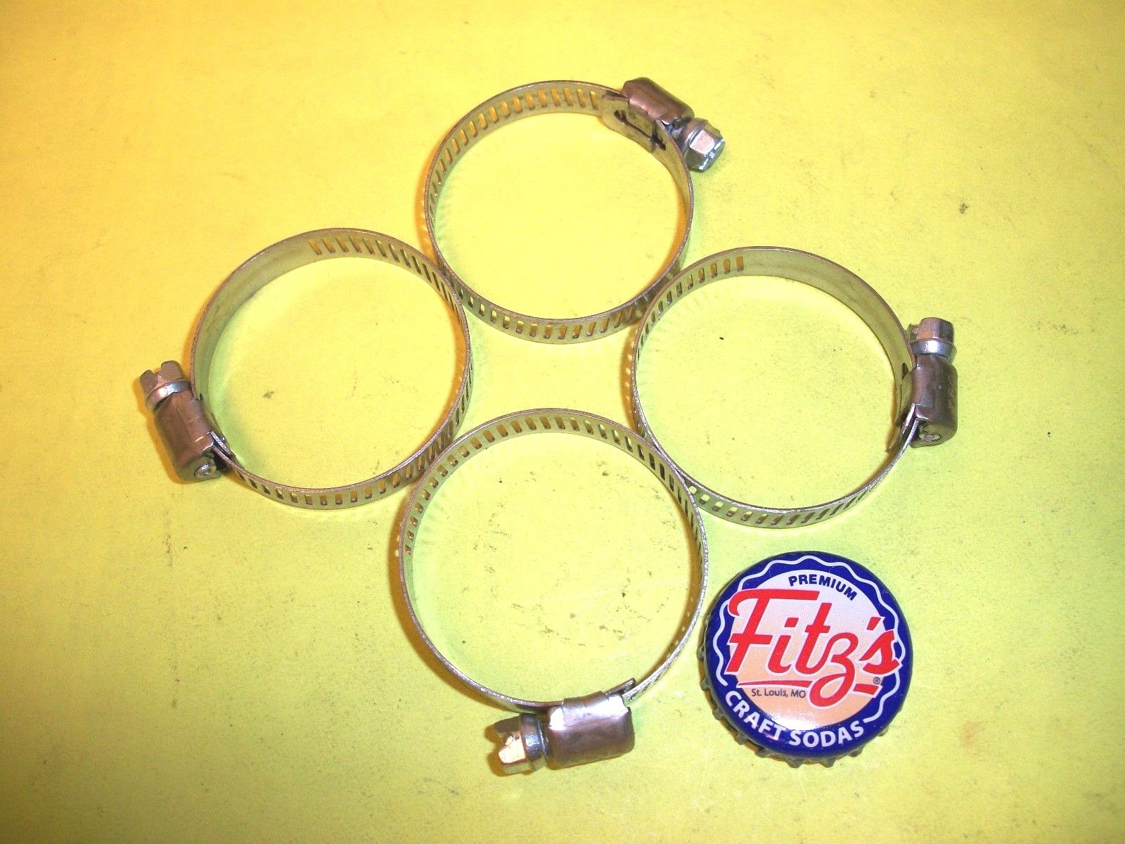 4-pack M998 HUMMER LOWER RADIATOR SURGE TANK HOSE CLAMP NEW | eBay