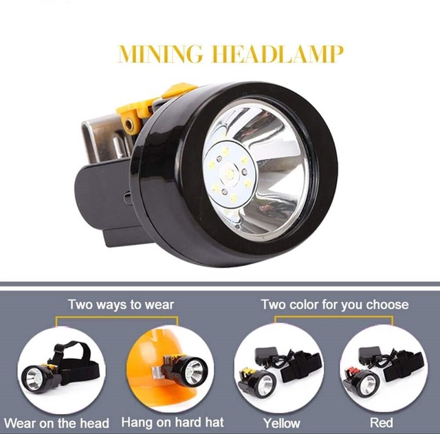 Mining Llight Rechargeable Headlamp Lamp Miners LED Headlamps ...