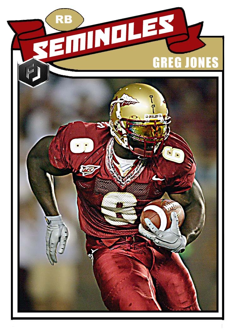 ACEO GREG JONES FLORIDA STATE SEMINOLES CUSTOM HAND MADE ART CARD | eBay