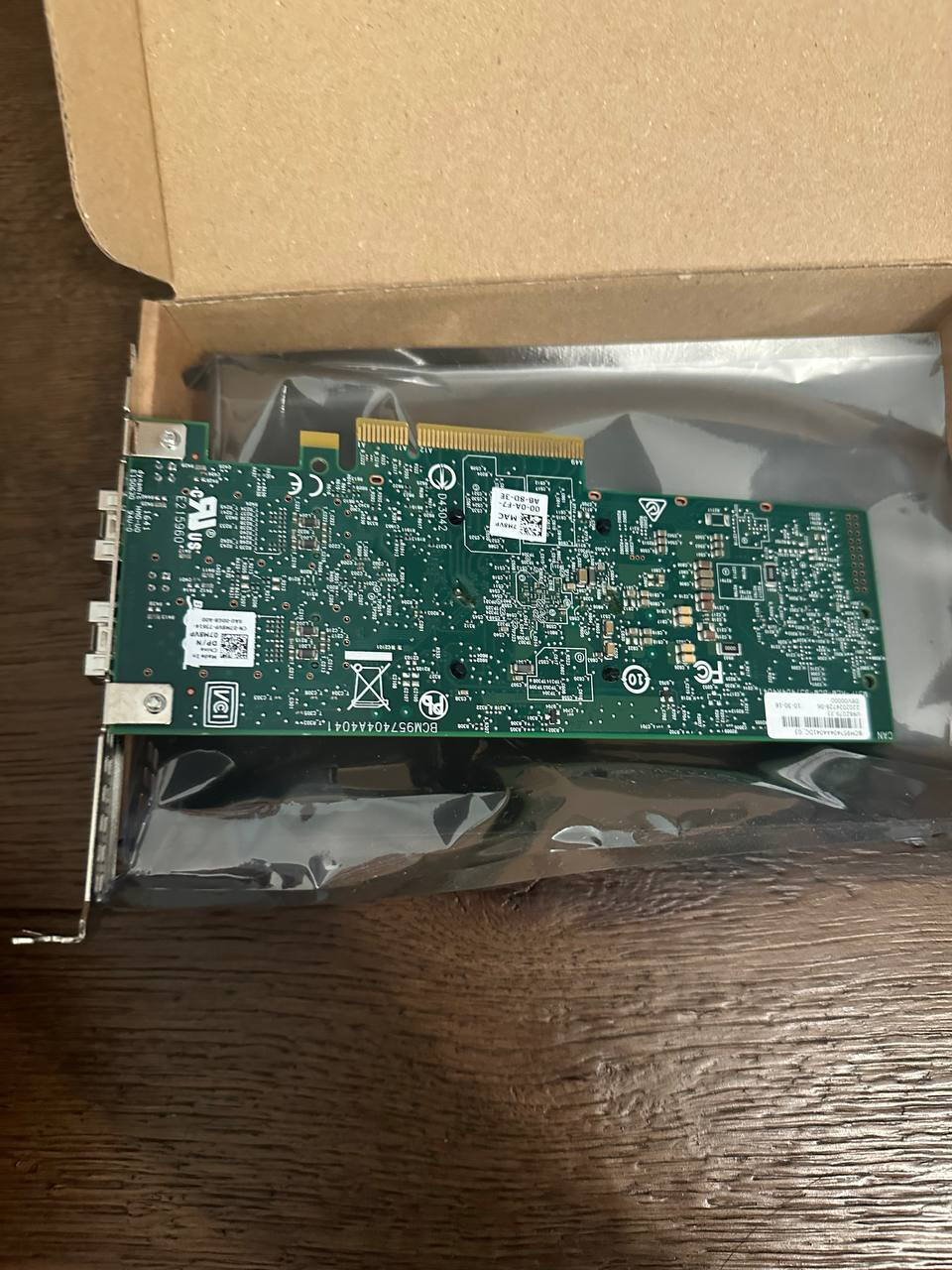 Dell 07M8VP 7M8VP Broadcom 57404 Dual Port NIC Adapter 25GB DA/SFP Full ...