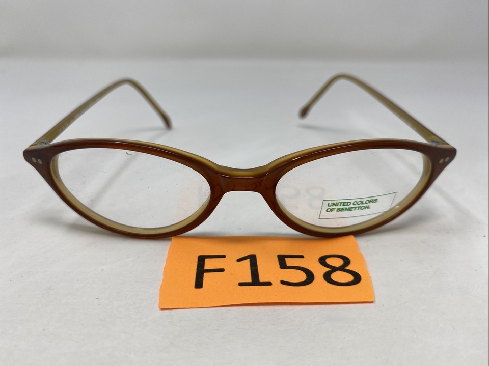 United Colors Of Benetton UCB 350 HAVANA CREME 46-16-135 Eyeglasses ...