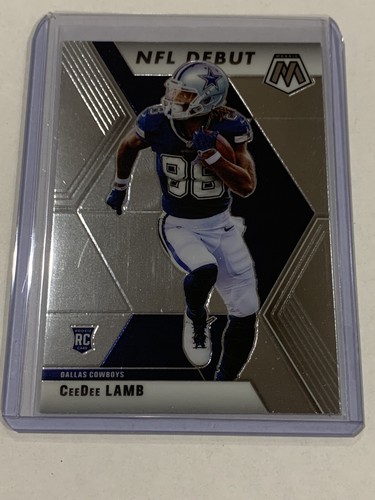 2020 CeeDee Lamb Mosaic NFL DEBUT Rookie Card | eBay