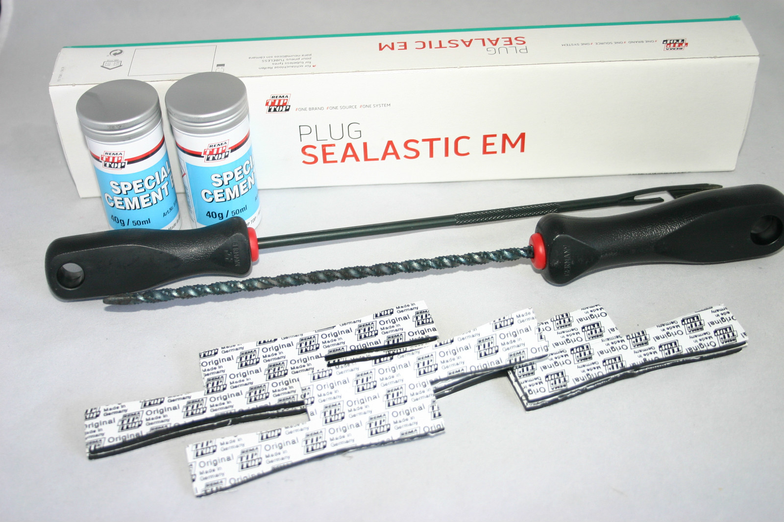 REMA TIP TOP SEALASTIC TYRE REPAIR KIT AGRI PLANT TRACTOR EARTHMOVER ...