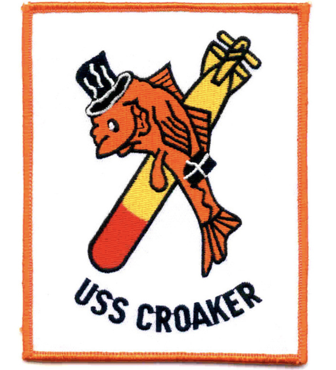 5" NAVY USS SS-246 CROAKER EMBROIDERED PATCH | eBay
