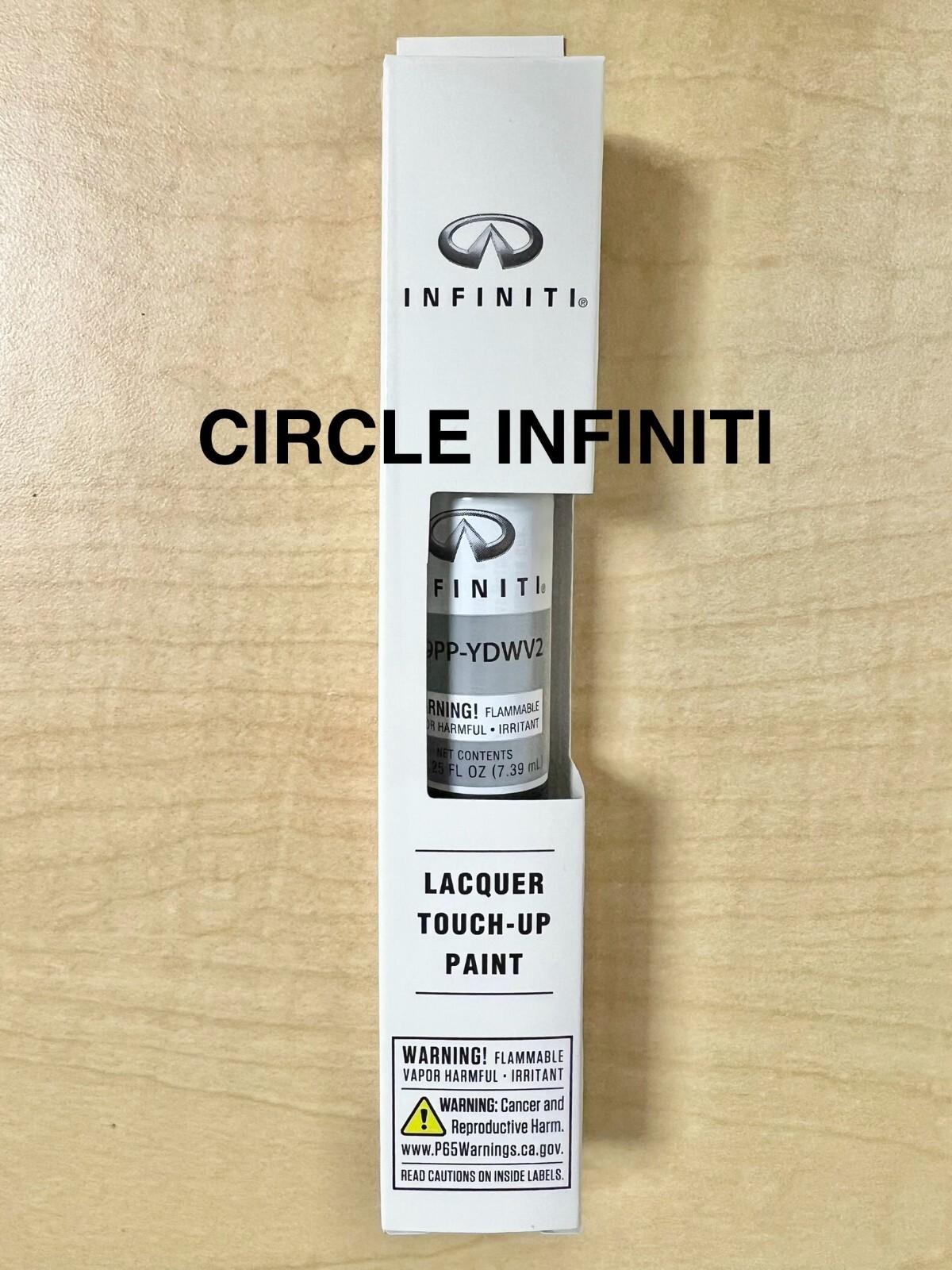 New OEM Infiniti WV2 Polished Titanium Touch Up Paint + Clear Coat ...