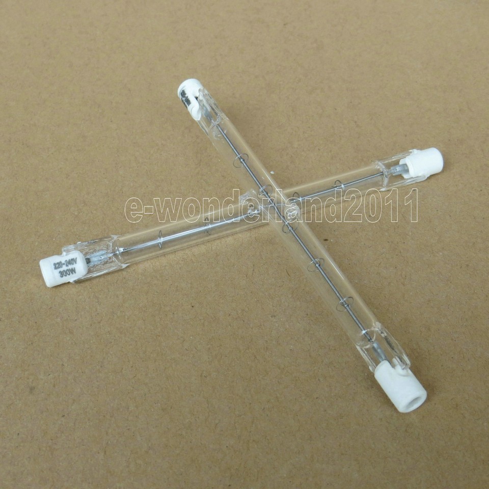10X 300W R7S J118 Linear Halogen Bulbs Security Eco Lamp Flood Light ...