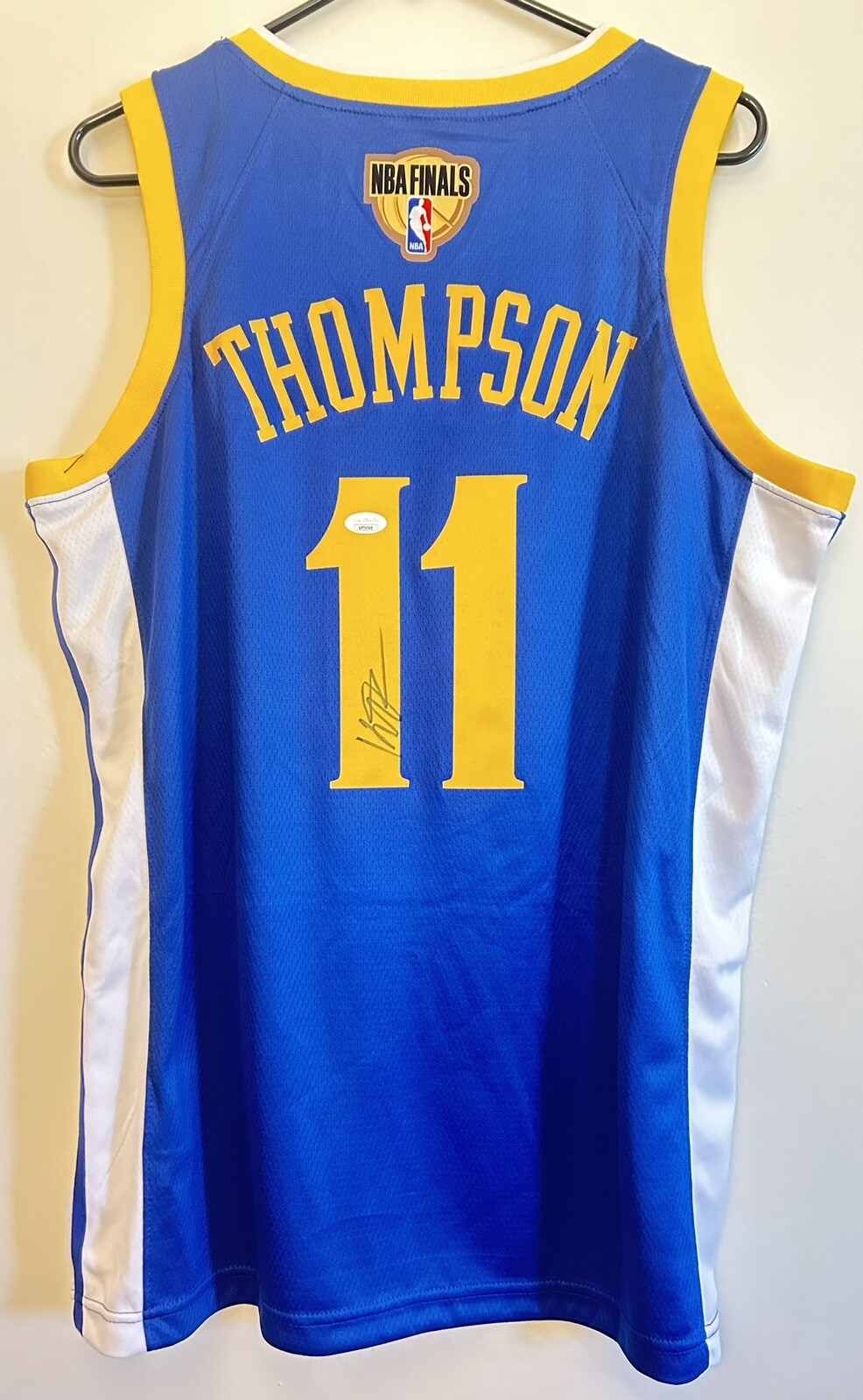 Klay Thompson Autographed Signed Golden State Warriors Jersey NBA ...