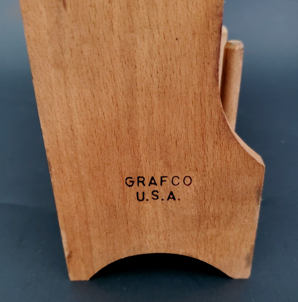 Vintage Grafco USA Wood Test Tube Rack Holds 13 Drys 6 | eBay