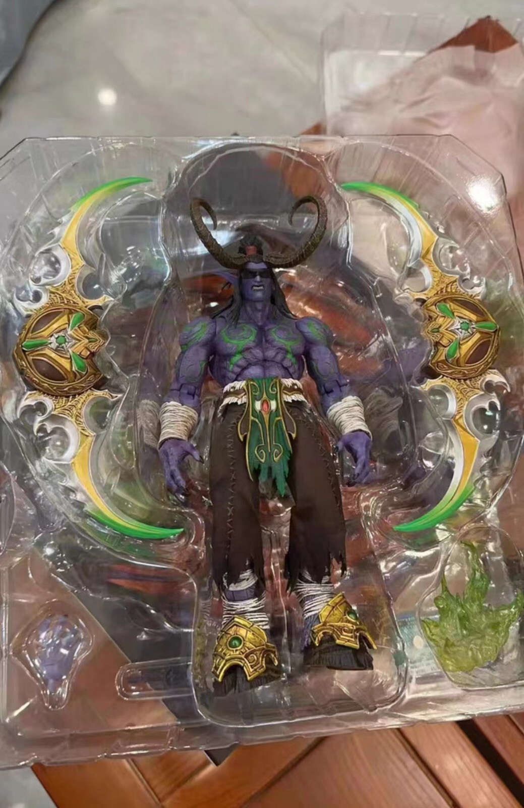 New 9" Hero Toys 1/12 scale WOW Demon Hunter Illidan Stormrage Action ...