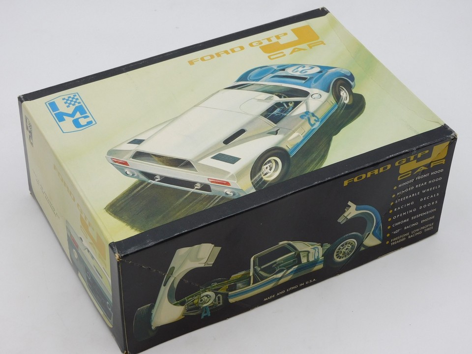 IMC Ford J Car JTP 1/25 Vintage Plastic Kit 113-200 W/ Box | eBay
