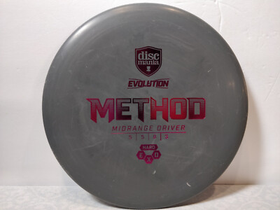 Discmania Evolution Exo Hard Method Disc Golf Midrange 177 grams Gray | eBay