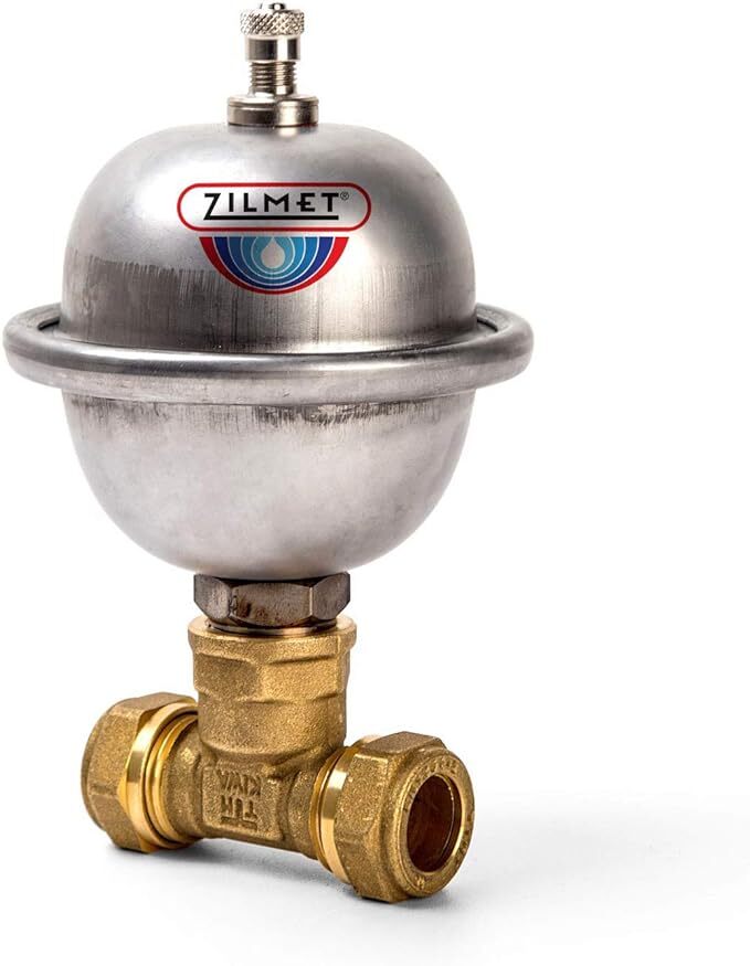 Zilmet Altecni Mini Expansion Vessel 15mm Water Hammer Prevention Shock ...