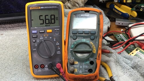 Fluke 18B Plus AC DC Voltage Current Digital Multimeter for sale online ...