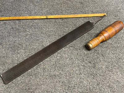 Vintage Vixen 14” Auto Body Rasp File With Wooden Handle USA | eBay