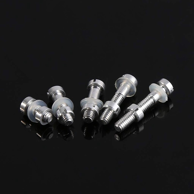 5Pcs M2.5 Screws Bolt Set Turntable Headshell Stylus Mounting Vinyl LP ...