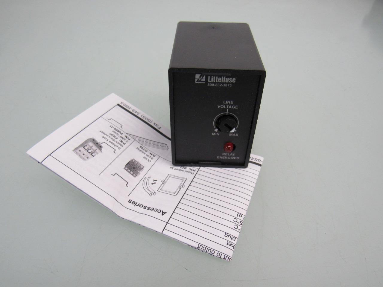 Littelfuse PLR380A - SSAC 3 PHASE VOLTAGE MONITOR 380VAC 8-PIN | eBay