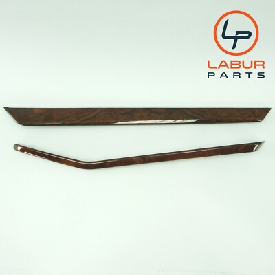 +C1434 W212 MERCEDES 10-13 E CLASS REAR RIGHT DOOR PANEL WOOD TRIM ...