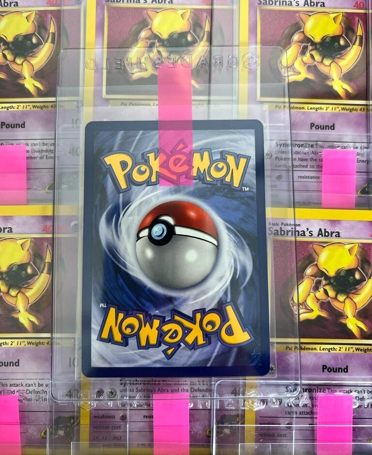 2000 WOTC Black Star Promo Pokemon League Card Sabrinas Abra 19 - NM ...