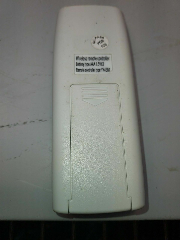 Remote Control For Impecca Portable Air Conditioner YK4EB1 | eBay