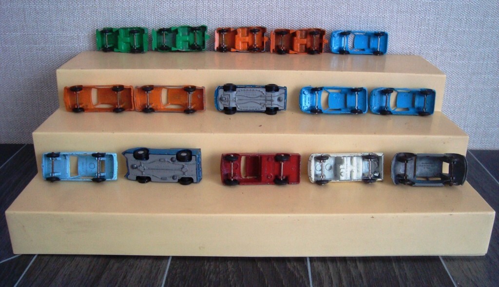 15 x Vintage Marx Bulldog Series - JEEP/PORSCHE/CAMARO/VW BEETLE ...
