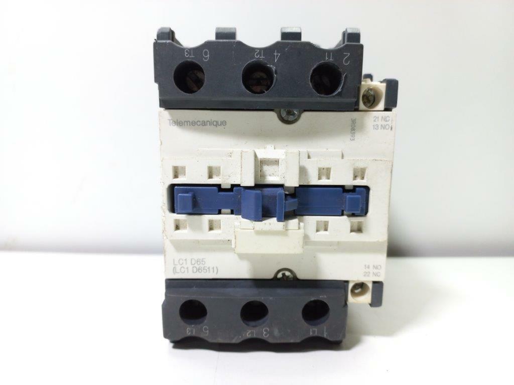 Schneider ELECTRIC/TELEMECANIQUE/LC1D65 (LC1D6511)/Contactor-CONTACTOR ...