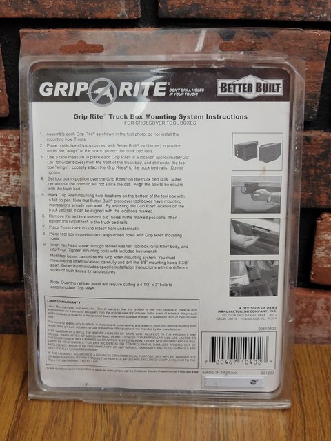 Better Built 29510402 Grip Rite 200 Cutcase for sale online | eBay