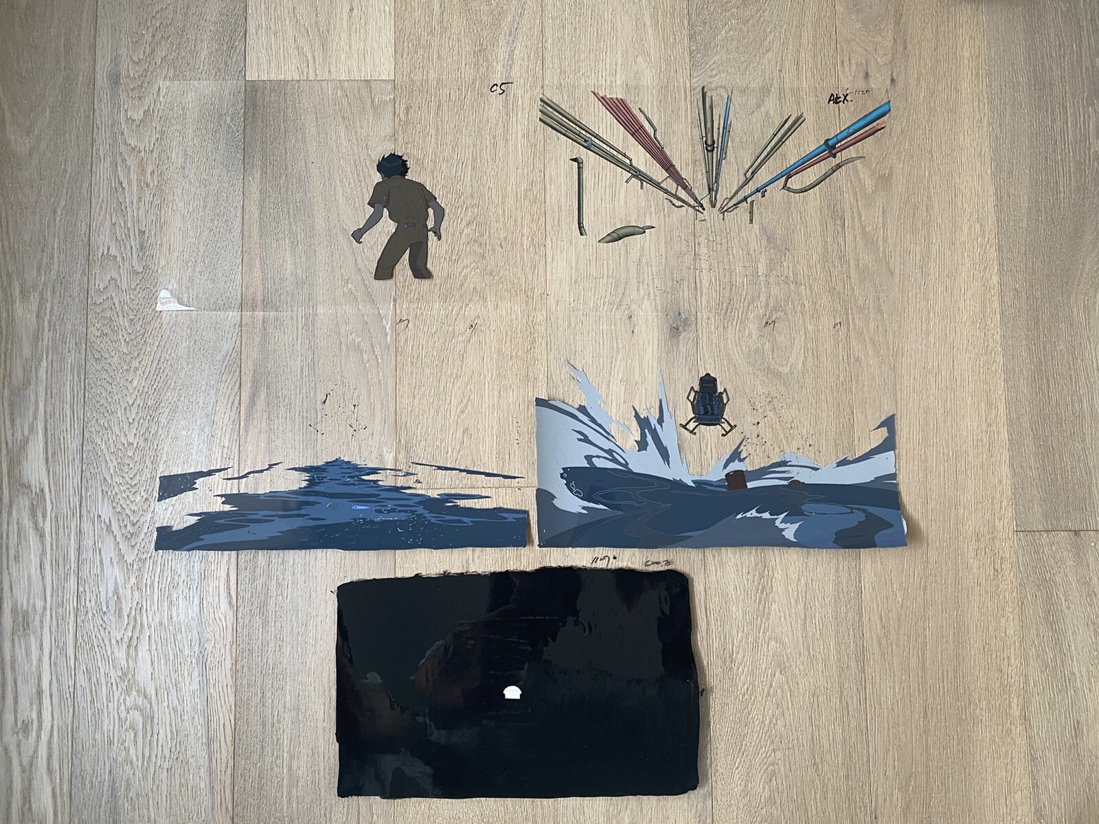 AKIRA Cel Set -アキラ Anime Production Cel - 1988 | eBay