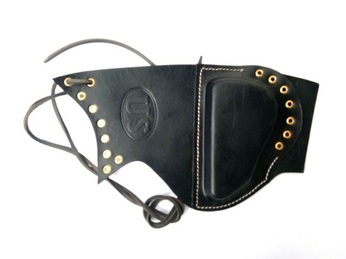 Leather Sniper Rifle Cheek Pad for WWII U.S. Garand Embosed US ...