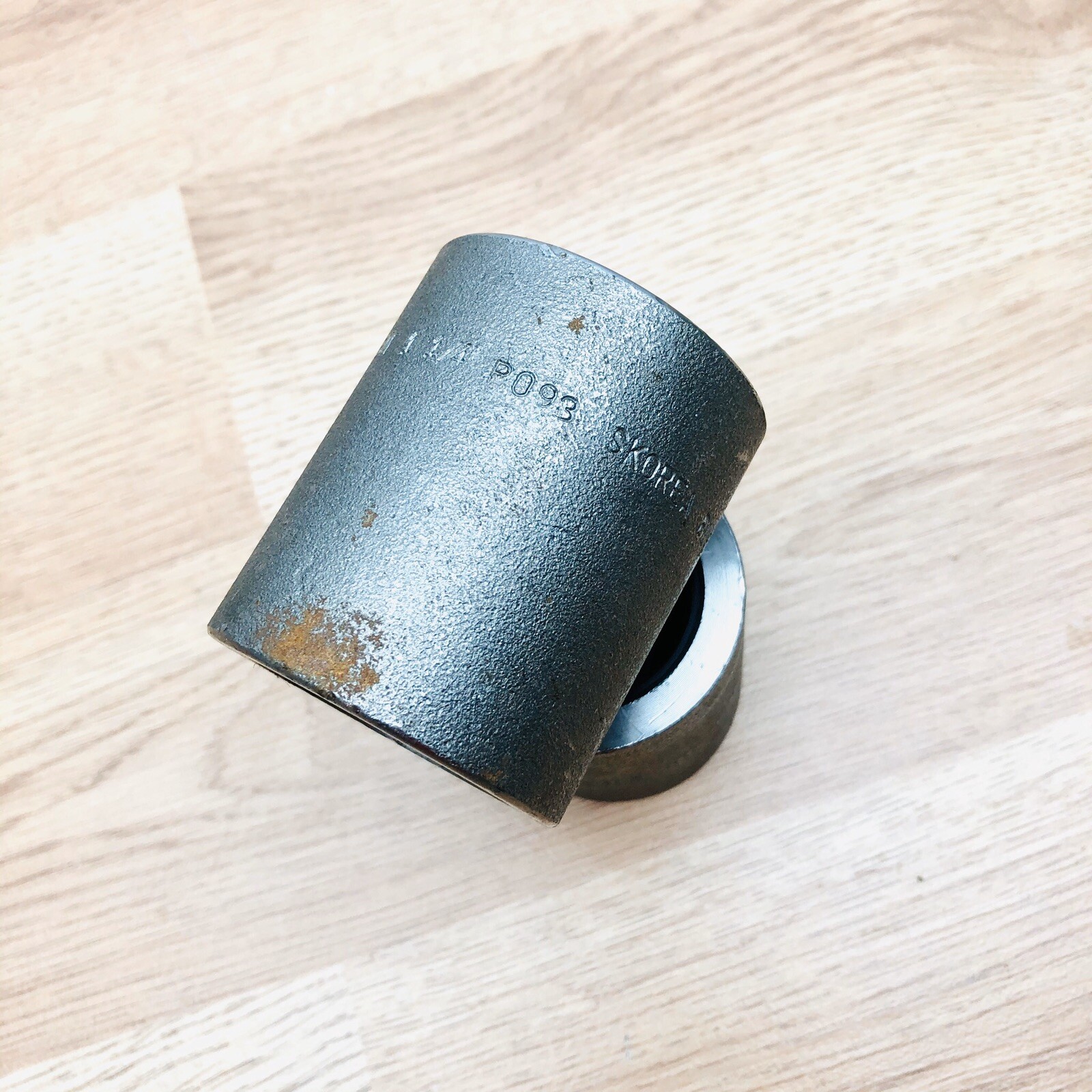 LOT OF 2 SKOREA SA105N 1-1/4 3M STRAIGHT UNION COUPLING CARBON STEEL ...