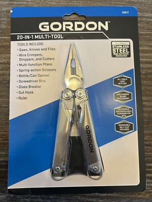 GORDON 20-in-1 Multi-Tool with Sheath - Harbor Freight Item 59617 | eBay